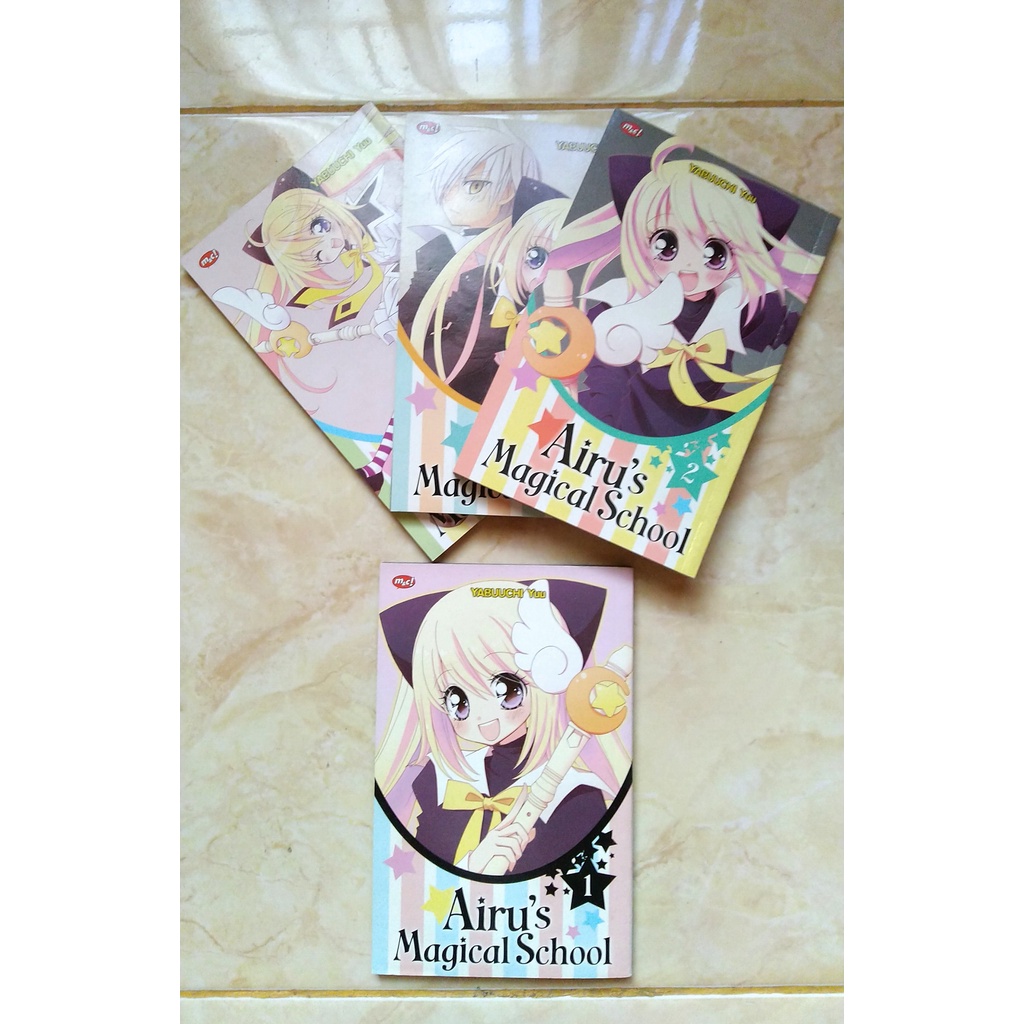 Jual Obral Komik Remaja "Airu Magical School" 4 Volumes Tamat | Shopee Indonesia