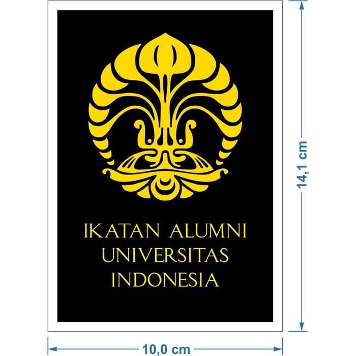 Jual STIKER IKATAN ALUMNI UI 10X14CM | Shopee Indonesia