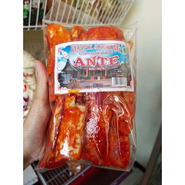 Jual keripik singkong balado ante / keripik sanjai /keripik balado ... Jual keripik singkong balado ante / keripik sanjai /keripik balado ...