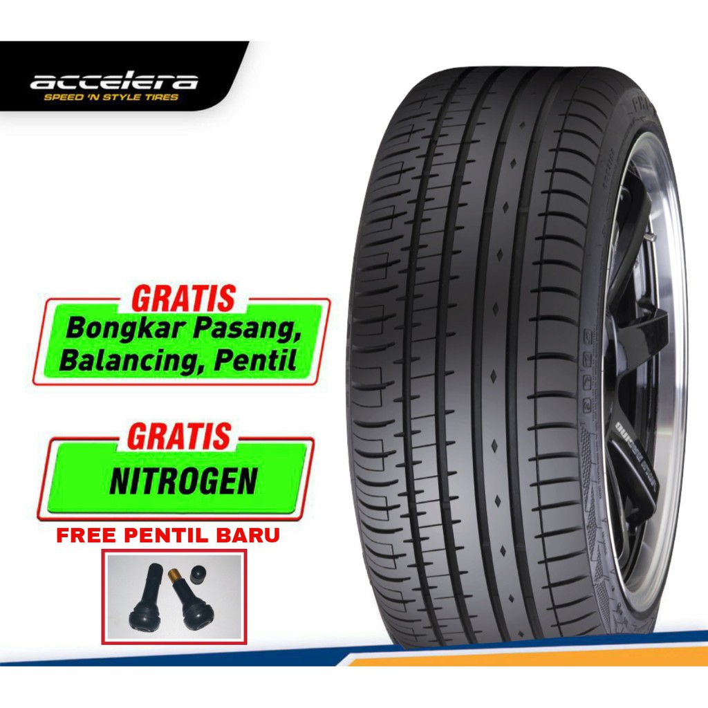 Jual BAN Mobil Tubles Ring 17 205/40 Merk ACCELERA PHI - R 205 40 R17 ...