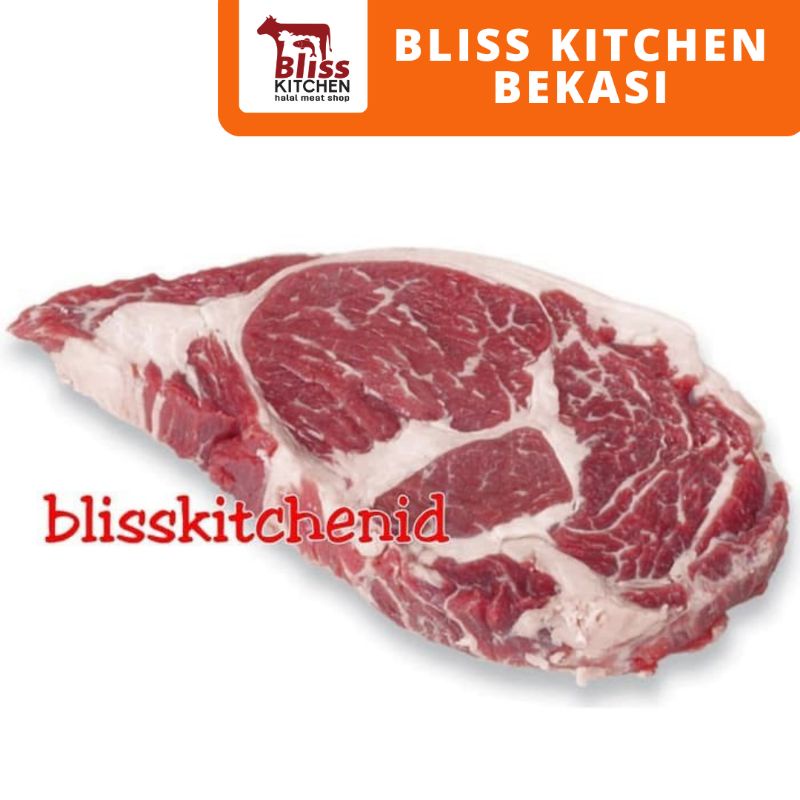 Jual Daging Sapi US Black Angus Ribeye Jumbo Beef Steak Marbling 4 ...