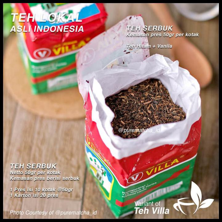 Jual Teh Villa Indonesian Black Tea Teh Hitam Serbuk Lokal Indonesia ...