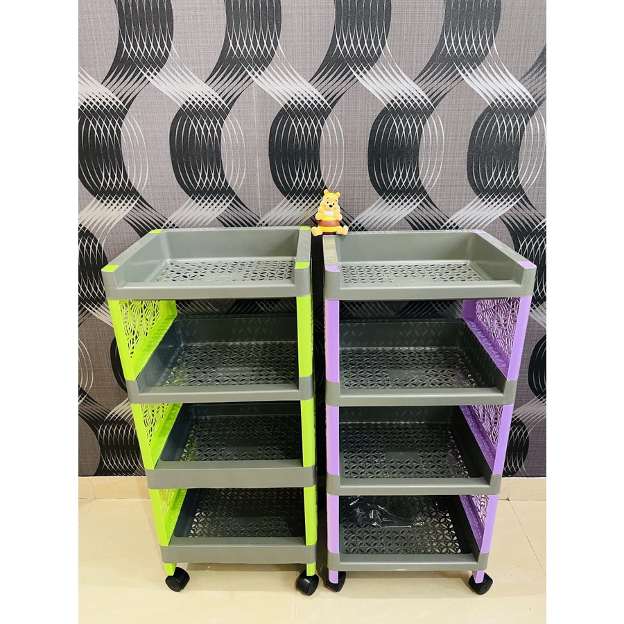 Jual Rak apartemen, Rak plastik susun 4, Rak Serbaguna | Shopee Indonesia