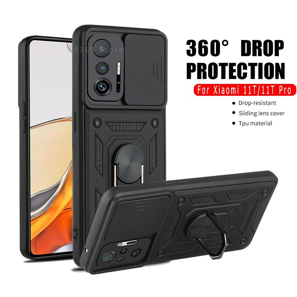 Jual Xiaomi 11T - 11T Pro Case ARMOR SLIDE CAMERA PROTECTION Case ...