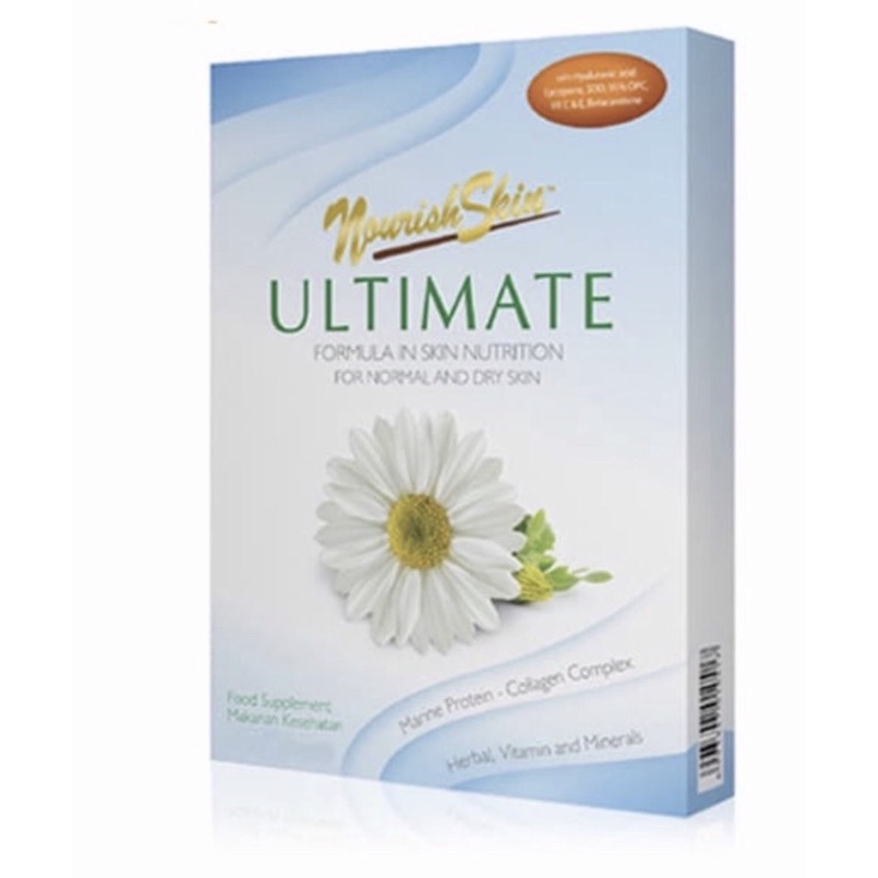 Jual Nourishskin ultimate strip 30 tablet ( mencerahkan & menyehatkan ...