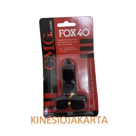Jual Peluit FOX40 / Whistle Peluit Olahraga Fox 40 Pluit Wasit / Parkir ...
