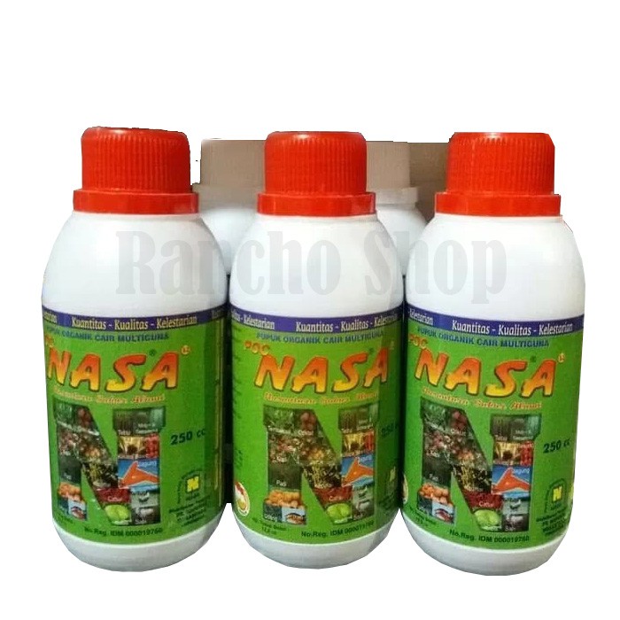 Jual Pupuk Organik Cair POC NASA 250 cc | Shopee Indonesia