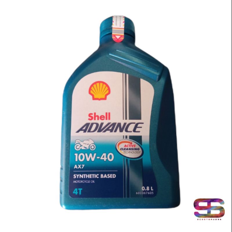 Jual Oli Mesin Motor Shell Advance AX7 Original | Shopee Indonesia