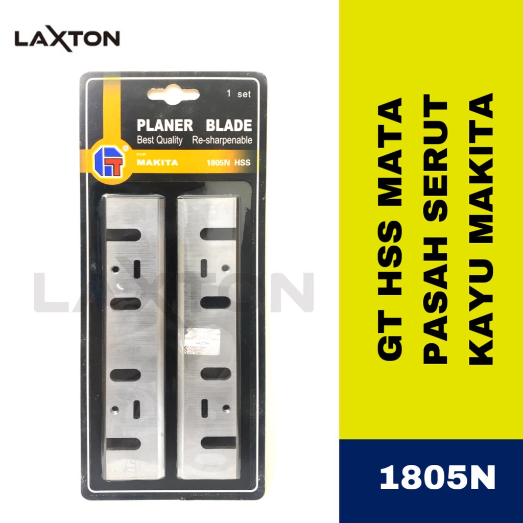 Jual GT Mata Pasah HSS Ketam Serut Kayu Makita Planer 1805N | Shopee ...