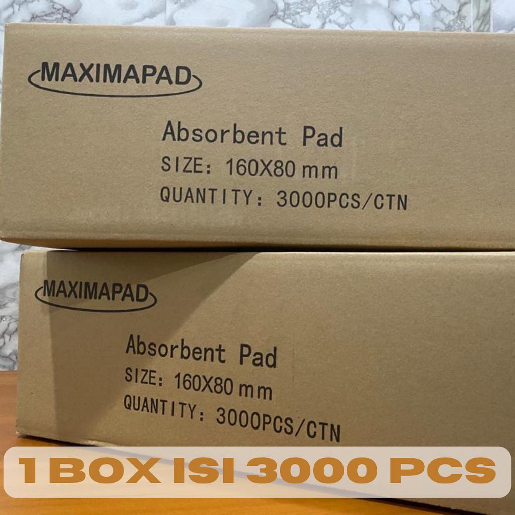 Jual Penyerap cairan makanan - Dry Lock Maxima Absorbent pads 1 box isi ...