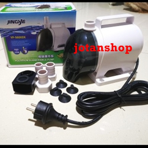 Jual Pompa JINGYE YP 9600 DX YP9600DX Water Pump Aquarium kolam air mancur | Shopee Indonesia