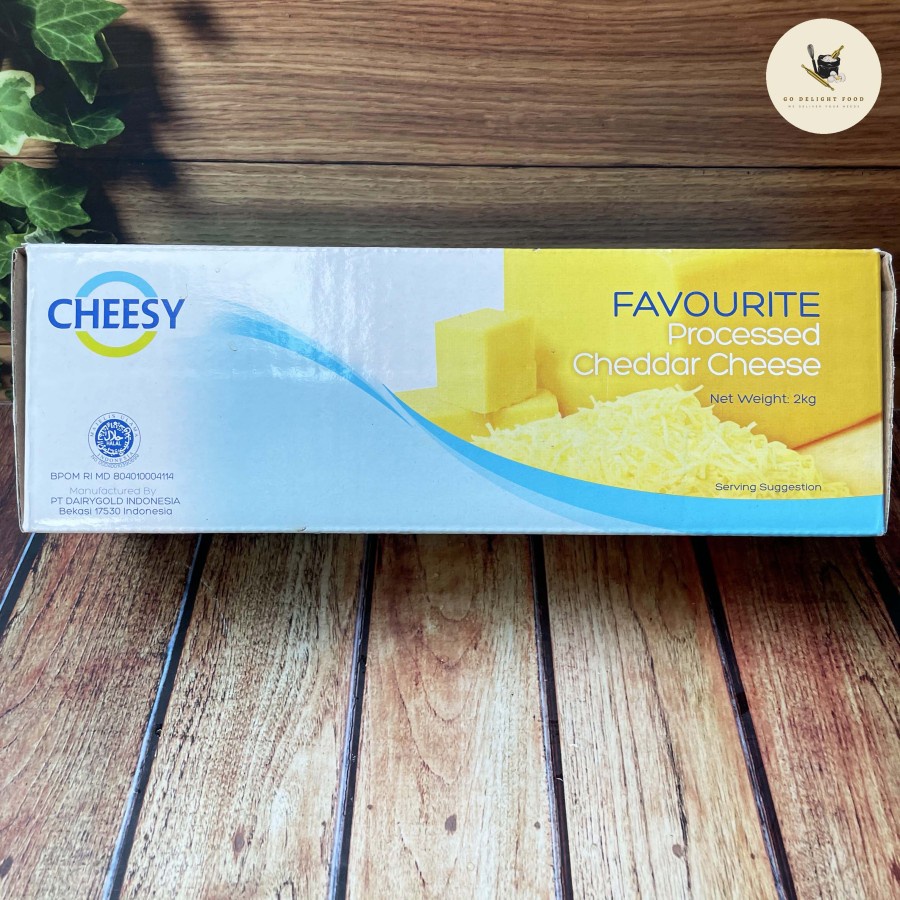 Jual Cheesy Favourite Cheddar Cheese - 2KG | Shopee Indonesia