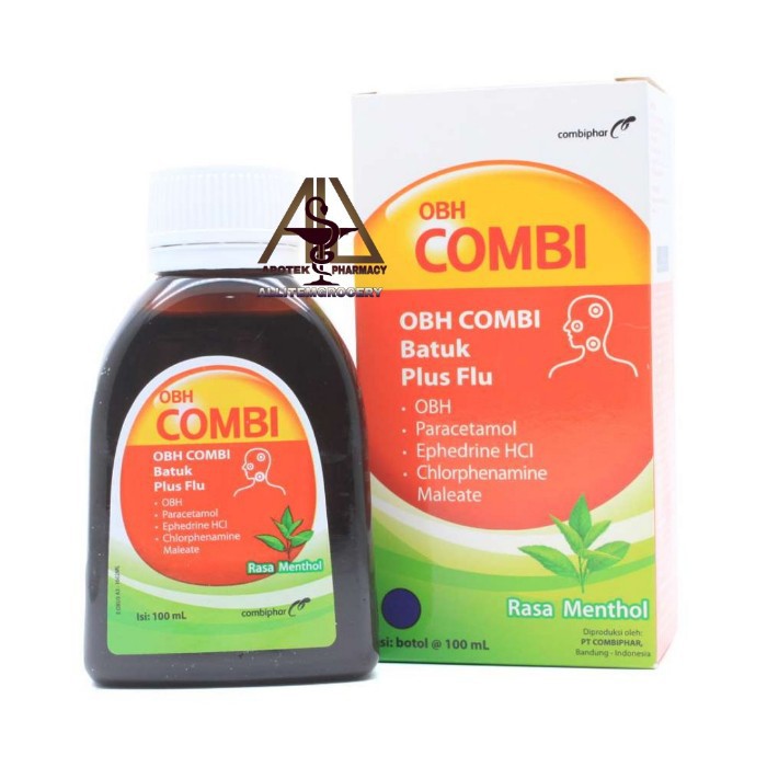 Jual OBH COMBI Plus 100 ml / ukuran besar / Obat Flu Batuk Berdahak ...