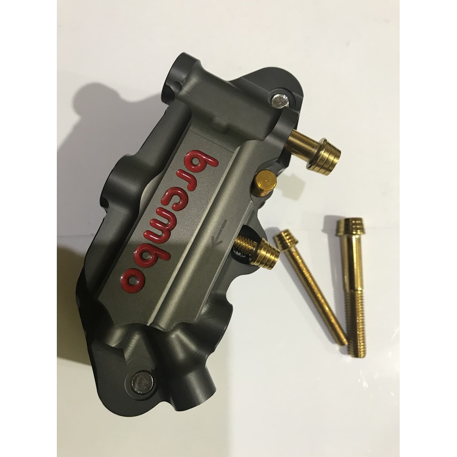 Jual Baut Probolt Kerucut Dudukan Kaliper Monoblok Gold aad1012 | Shopee Indonesia