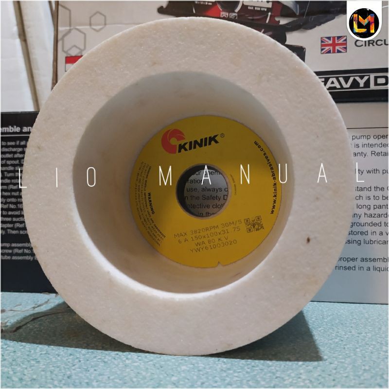 Jual Gerinda Mangkok KINIK Straight Cup Wheel 6 INCH Size 150 x 100 x ...