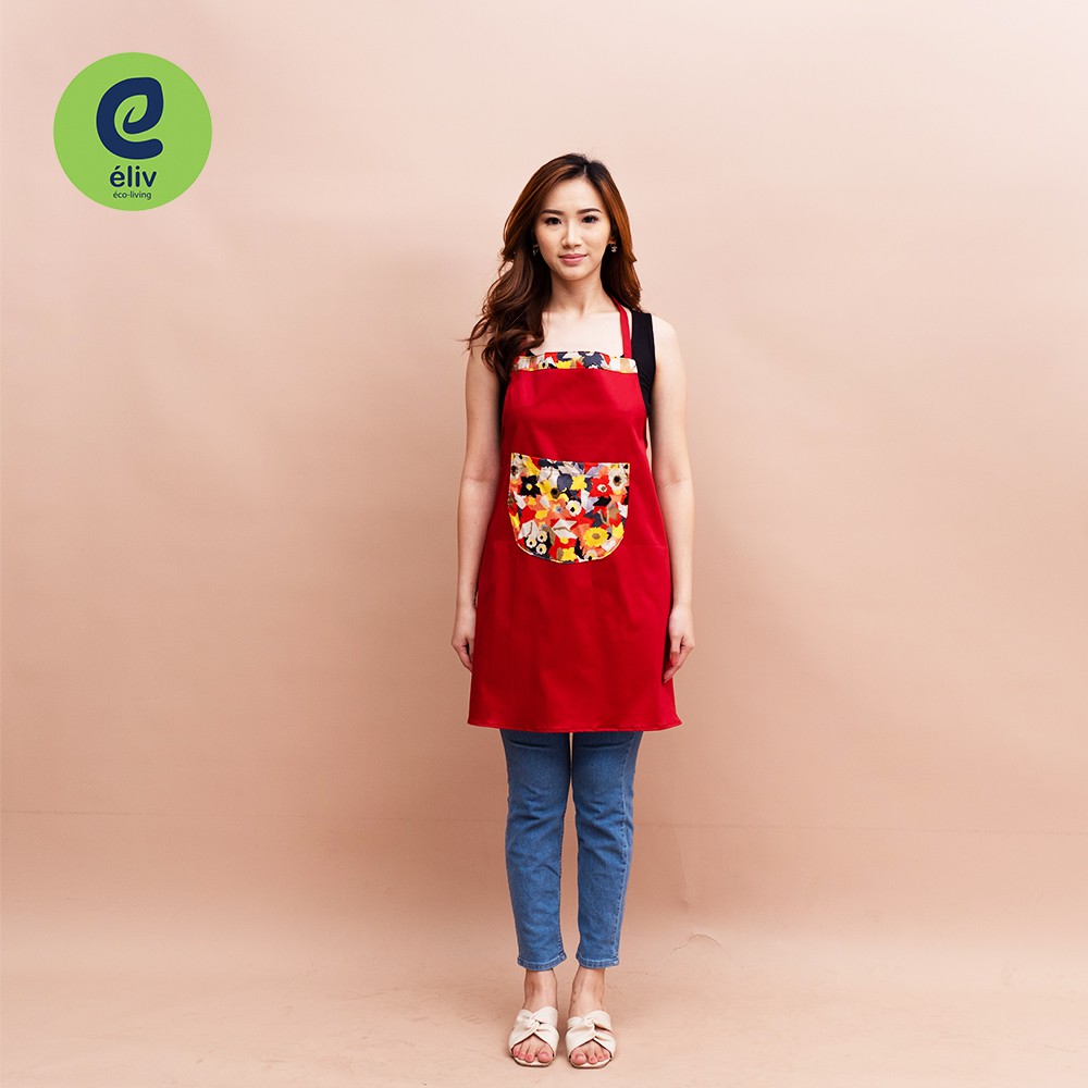 Jual eLiv Limited Edition Upcyle Apron - Celemek Pelindung Diri Masak ...