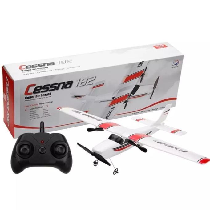 Jual Pesawat Terbang Mainan Remote Control RC FX801 Cessna 182 | Shopee ...