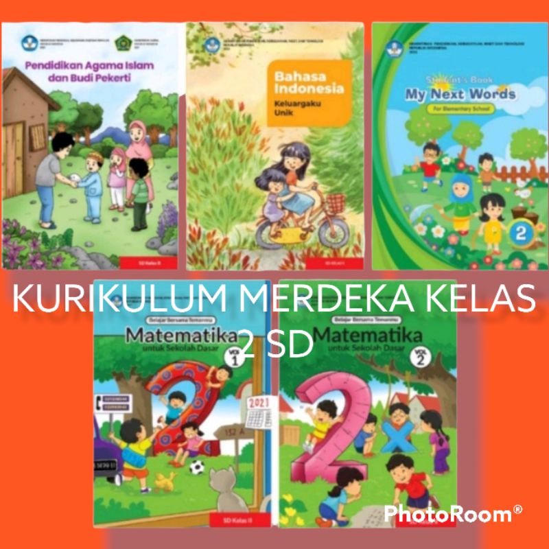 Jual PAKET PELAJARAN KURIKULUM MERDEKA KELAS 2 SD | Shopee Indonesia