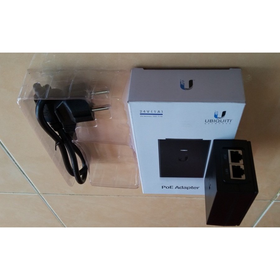 Jual UBNT ADAPTOR POE 24V 1A POE-24-24W UBIQUITI NETWORKS | Shopee ...