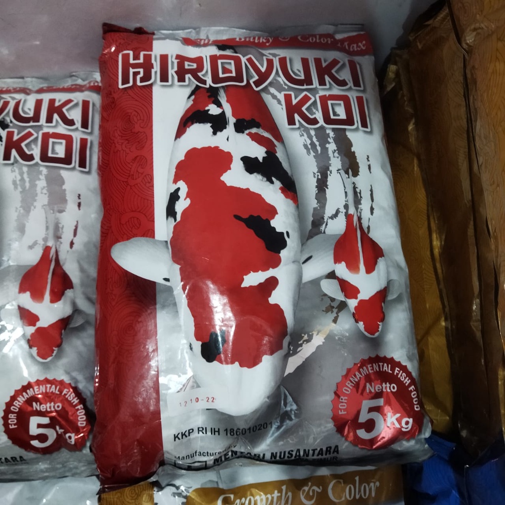 Jual Hiroyuki Koi Super Bulky & Color Max 5kg Pakan Ikan Koki Tamasaba ...