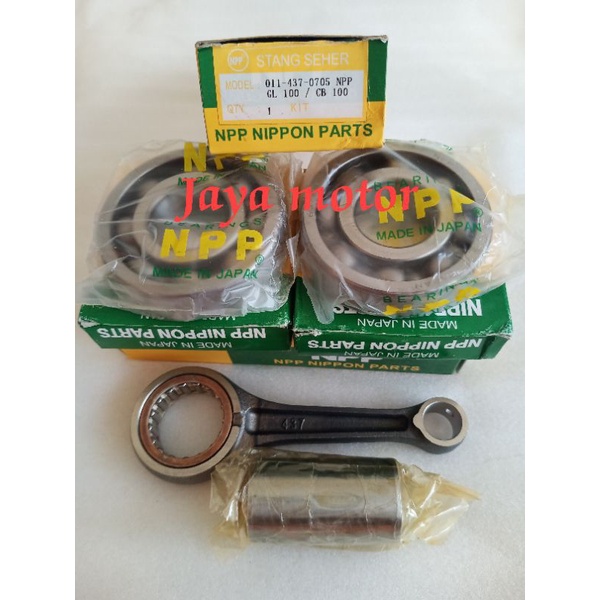 Jual Stang seher GL 100 CB 100 GL100 CB100 Plus bearing kruk as kiri kanan Npp | Shopee Indonesia