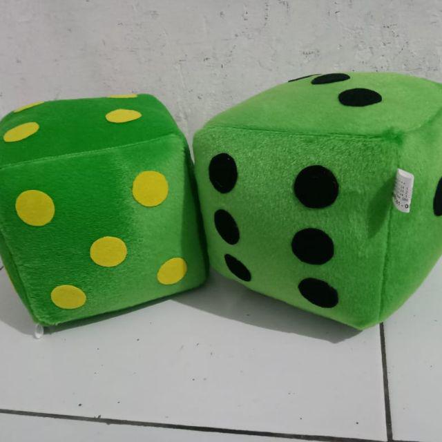 Jual Boneka Dadu 15x15cm / Bantal Dadu | Shopee Indonesia