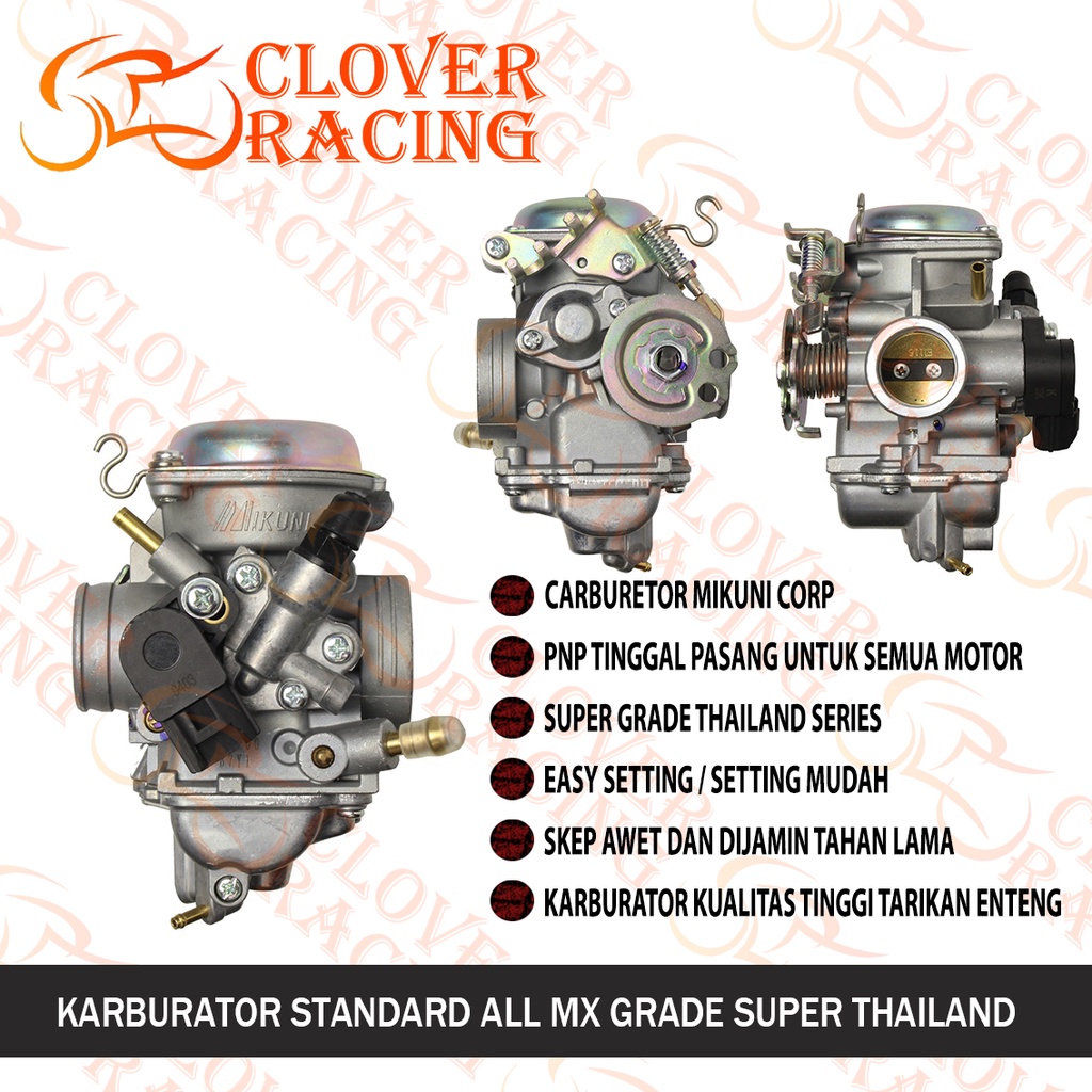 Jual [ BISA COD ] KARBURATOR MIKUNI JUPITER MX NEW 135CC 135 LC MX OLD BARU DAN LAMA 50C ...