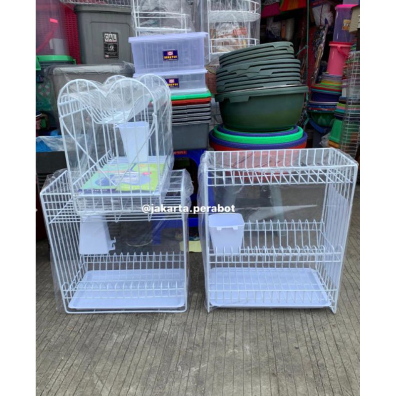Jual Rak Piring Susun 3 Modelline / Rak Piring Gantung / Rak Dapur ...