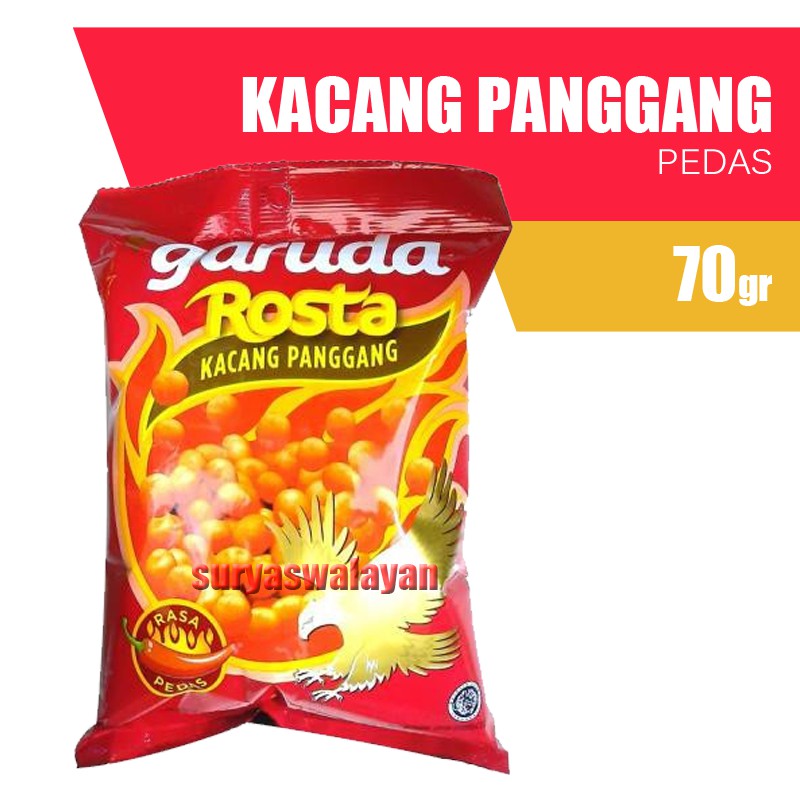Jual Garuda Rosta Kacang Panggang Pedas 90 gr #SNS | Shopee Indonesia
