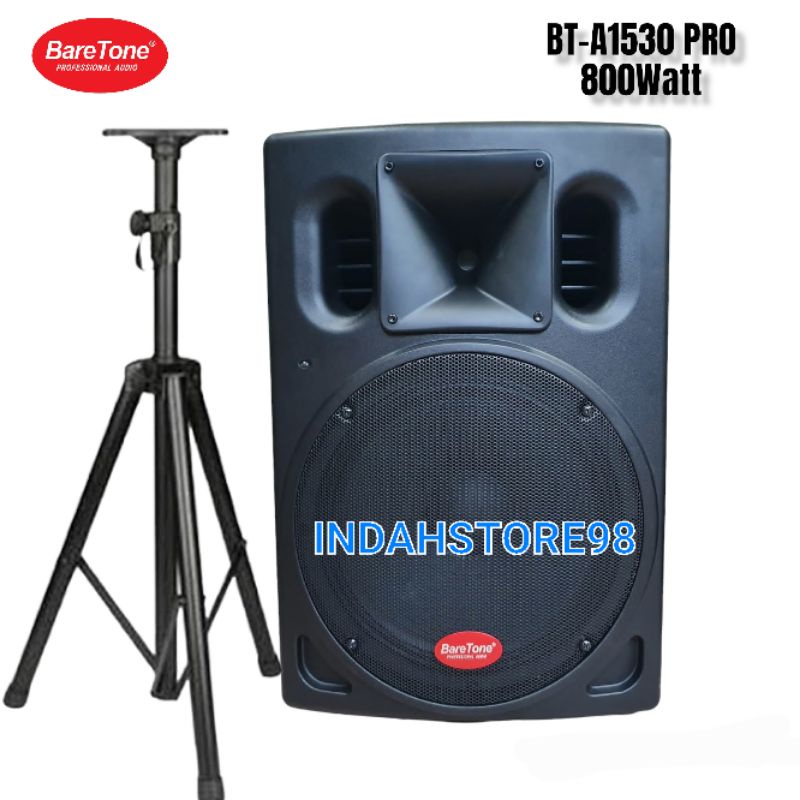 Jual Speaker Aktif 15 Inch Baretone BT A1530 PRO 800W Sound System Monitor Control ORIGINAL BT ...