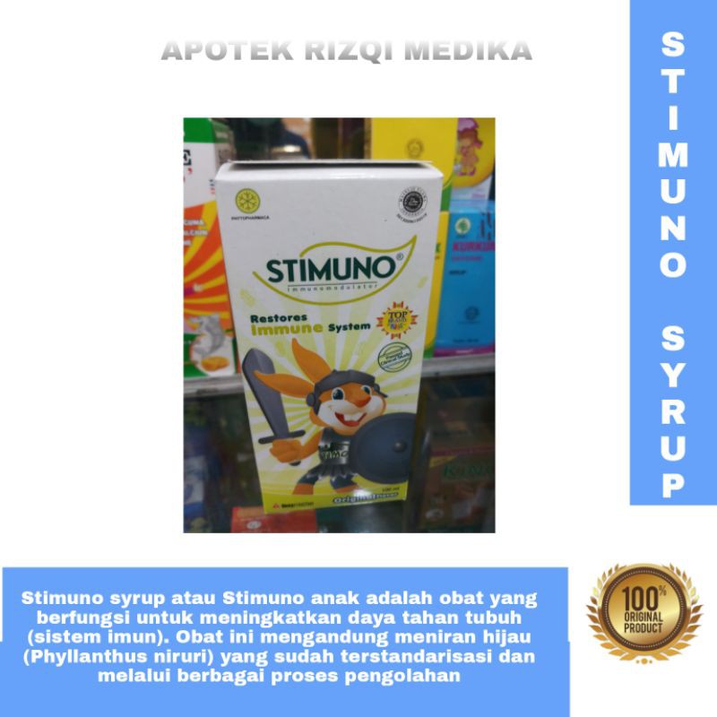 Jual Stimuno syrup 100 ml | Shopee Indonesia