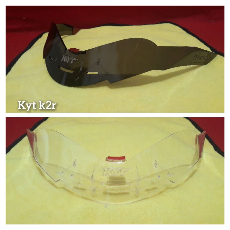 Jual spoiler helm kyt k2r/spoiler kyt k2r/spoiler helm kyt open venom ...
