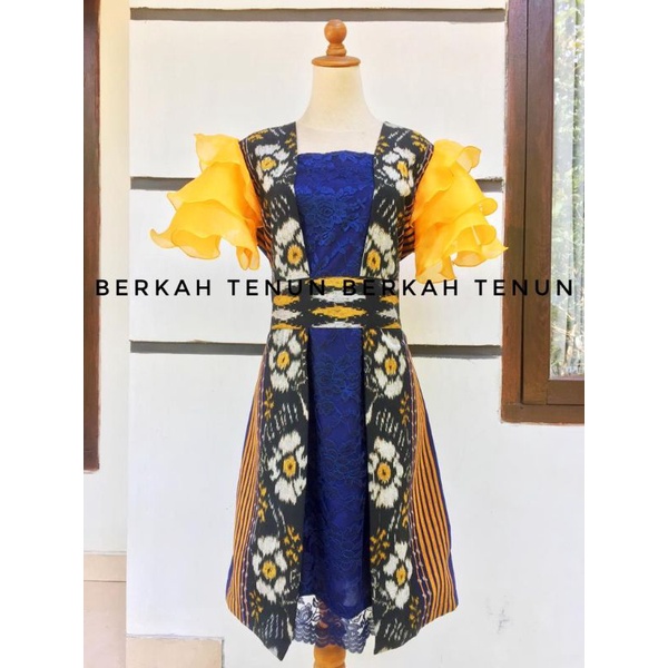 Jual BAJU TENUN JEPARA DRESS TENUN DRESS TENUN IKAT | Shopee Indonesia