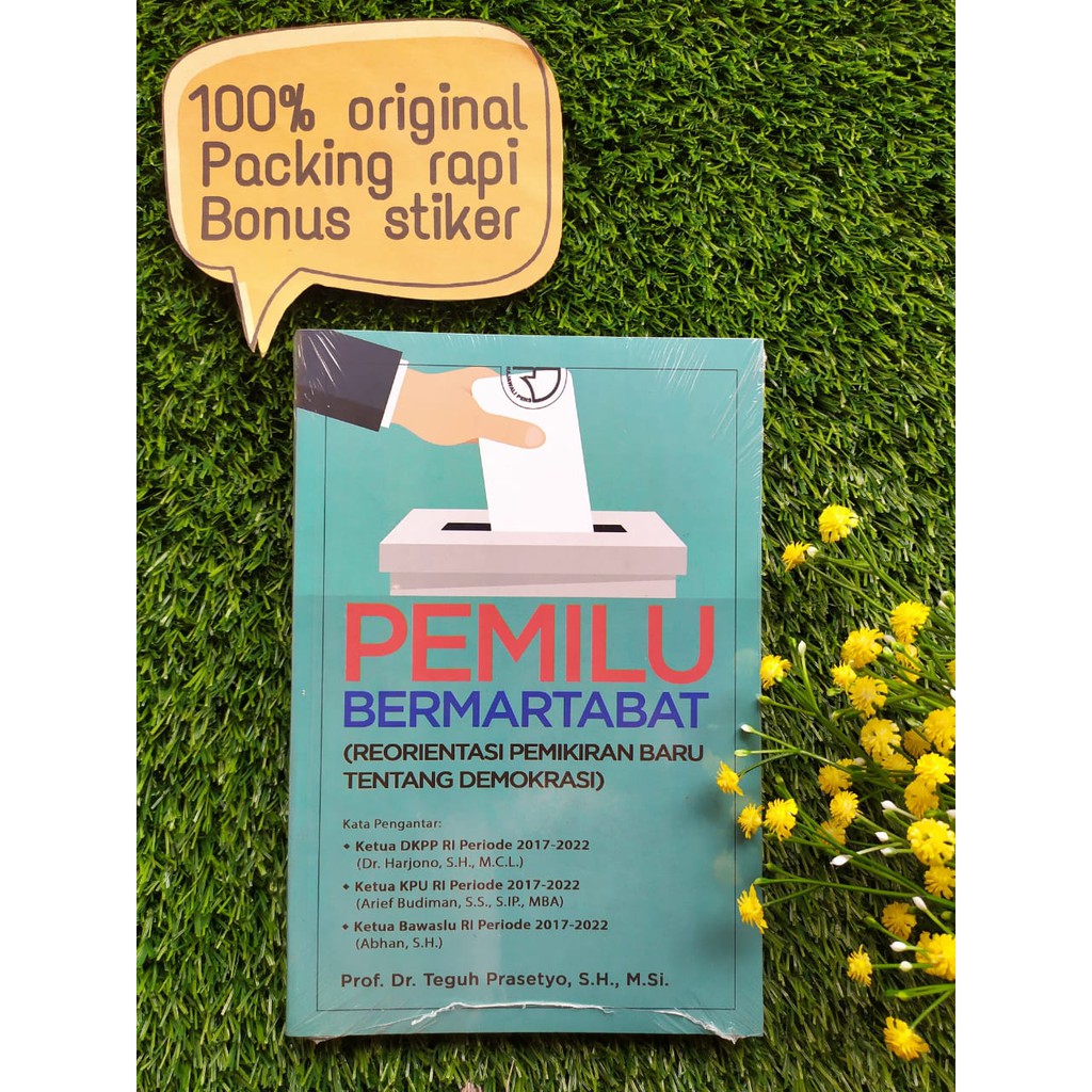 Jual BUKU PEMILU BERMARTABAT TEGUH PRASETYO | Shopee Indonesia