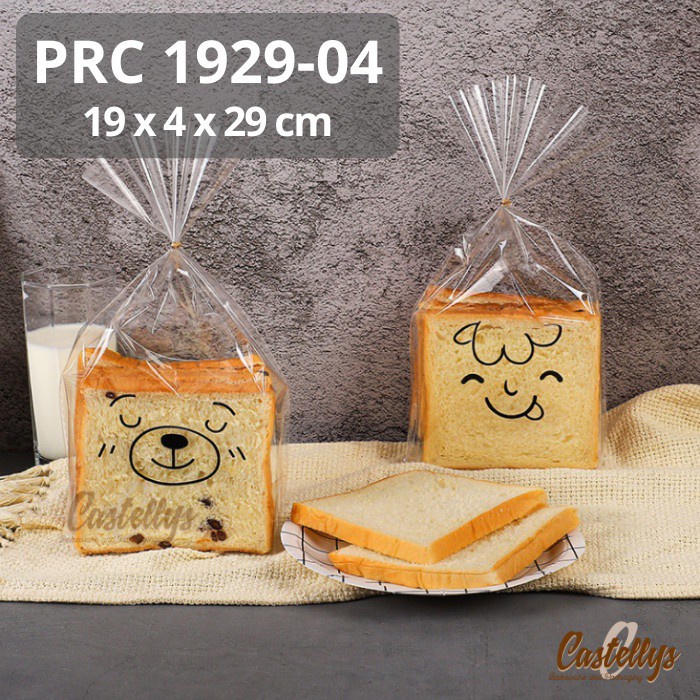 Jual Plastik Roti PRC 1929-04 Roti Tawar Roti Sisir Sobek Bolu Donat ...