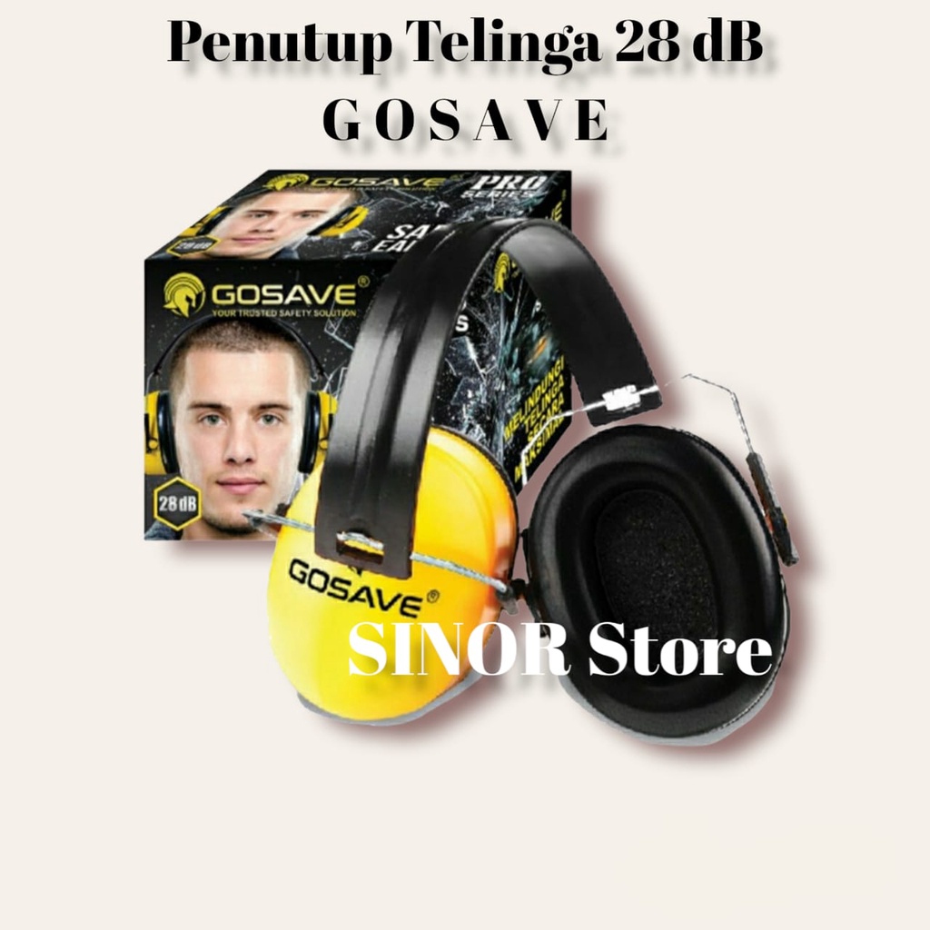 Jual Earmuff Safety Pro Series 28 dB Penutup Telinga Pelidung Anti ...
