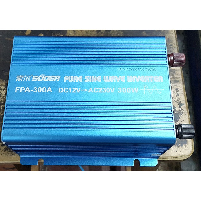 Jual Smart Power Inverter 12VDC to 220VAC 300w Pure Sine | Shopee Indonesia