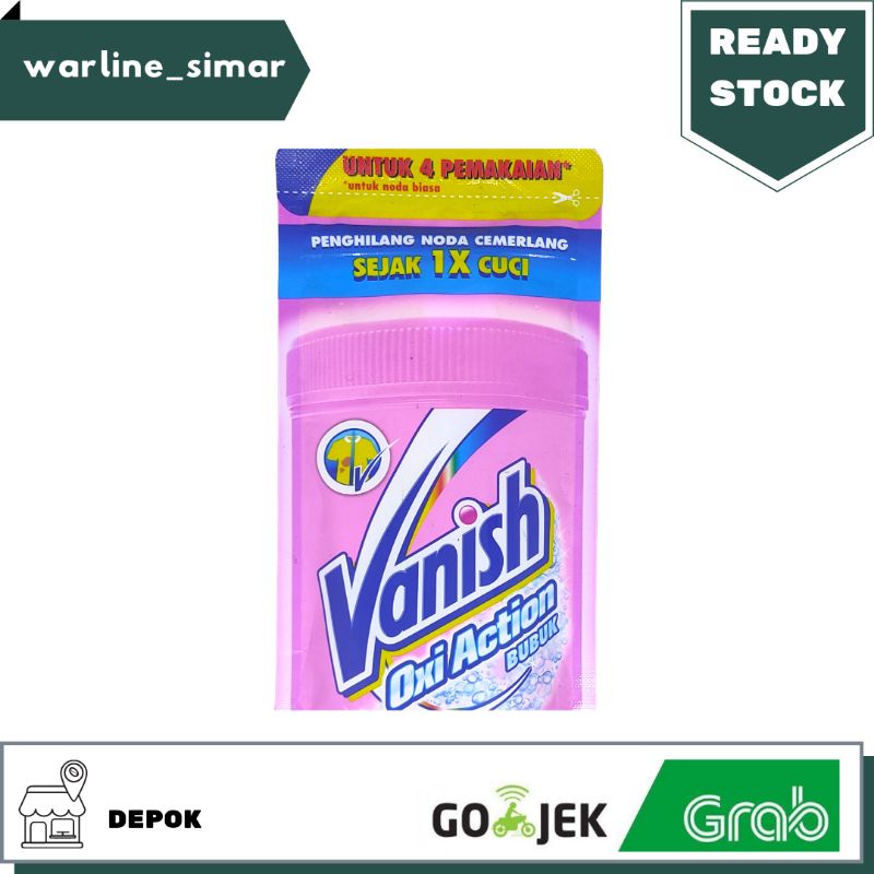 Jual Vanish Bubuk 120gr Penghilang Noda Membandel Vanish Powder Oxy ...