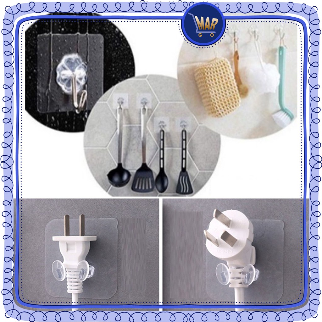 Jual Gantungan tempel tembok colokan dinding JFF | Shopee Indonesia