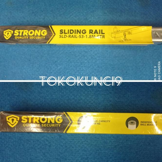 Jual Sliding Rail Strong Rail Pintu Geser 1,8M Strong Rel Pintu Sliding ...