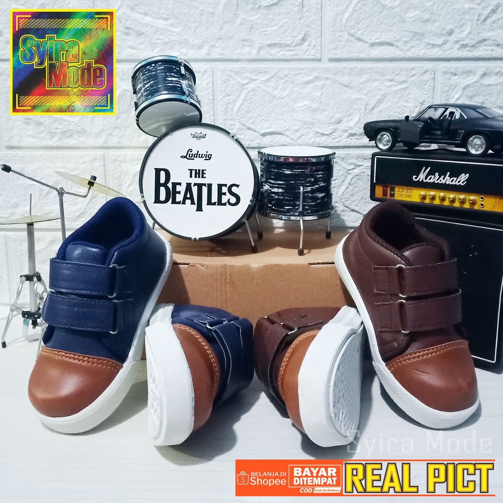 Jual Sepatu Anak Laki-Laki Terlaris / Sepatu Anak Usia 1-3 Tahun ...