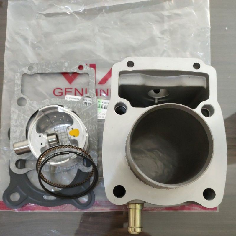 Jual Cylinder blok dan Piston set Viar Karya roda3 200cc size standar ...