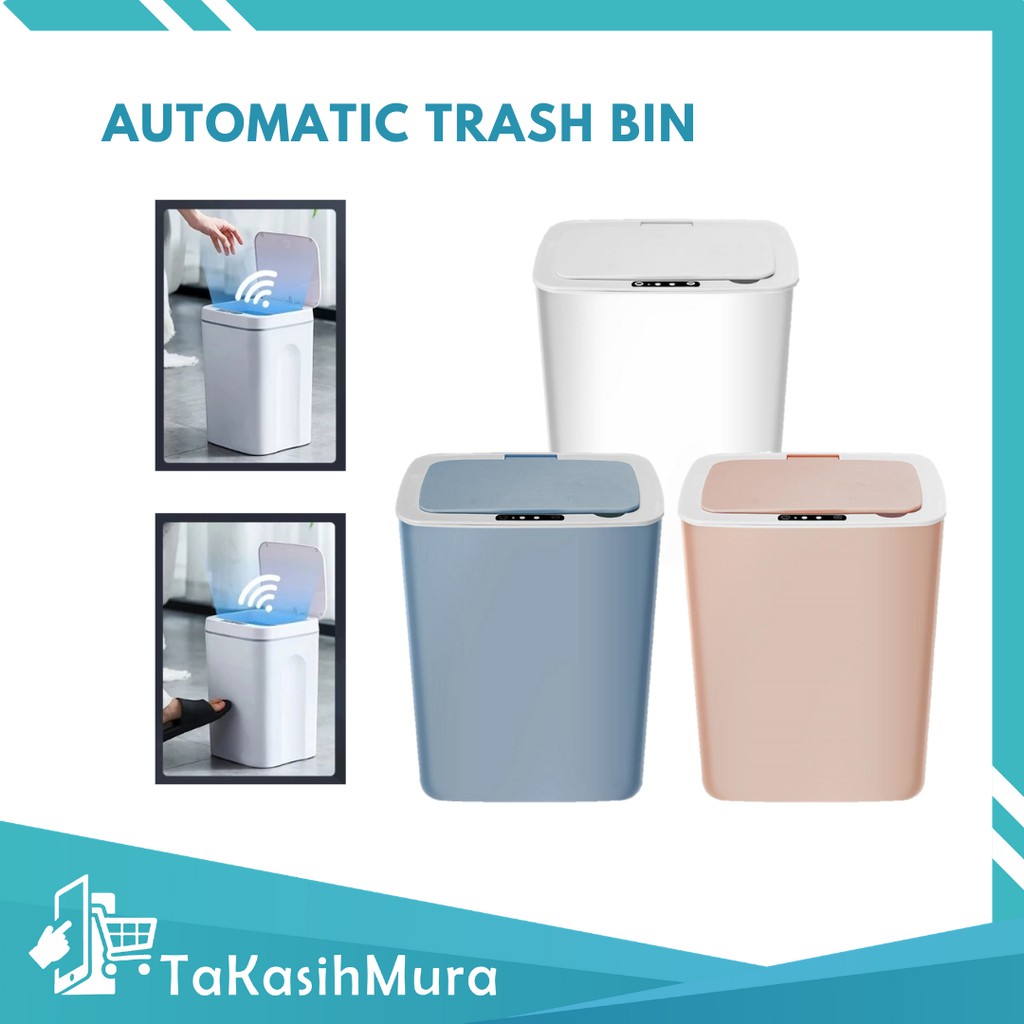 Jual Smart Automatic Trash Bin Touchless Tempat Sampah Tong Sampah ...