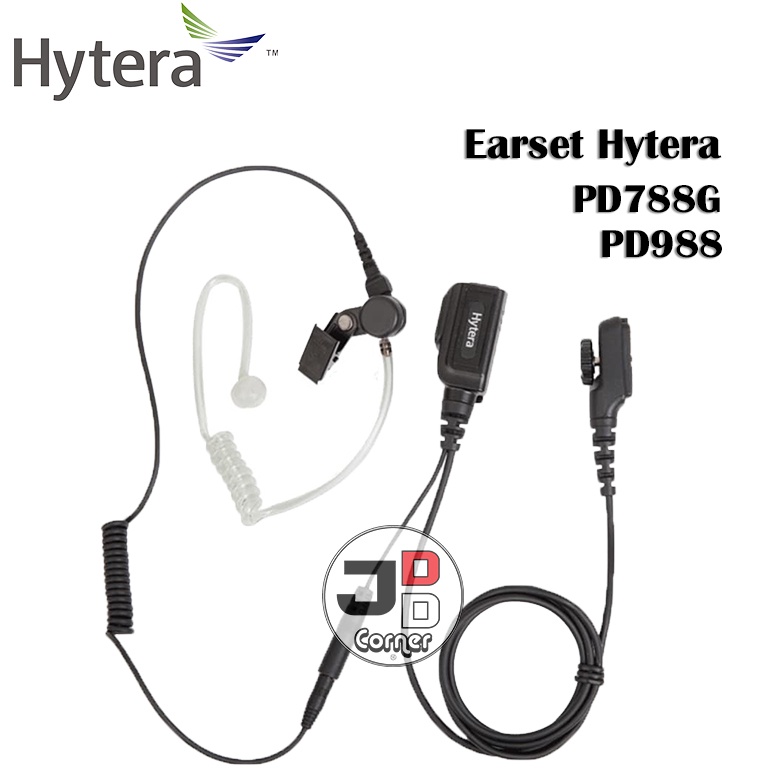 Jual Handsfree / Earphone / Earset Hytera PD788G EAN23 ORIGINAL Baru ...