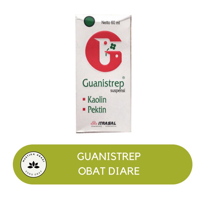 Jual Guanistrep Suspensi Obat Untuk Diare Sirup | Shopee Indonesia