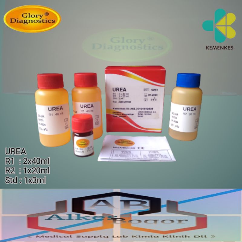 Jual Reagen UREA-bun / UREUM glory diagnostics (Exp.2026) | Shopee ...