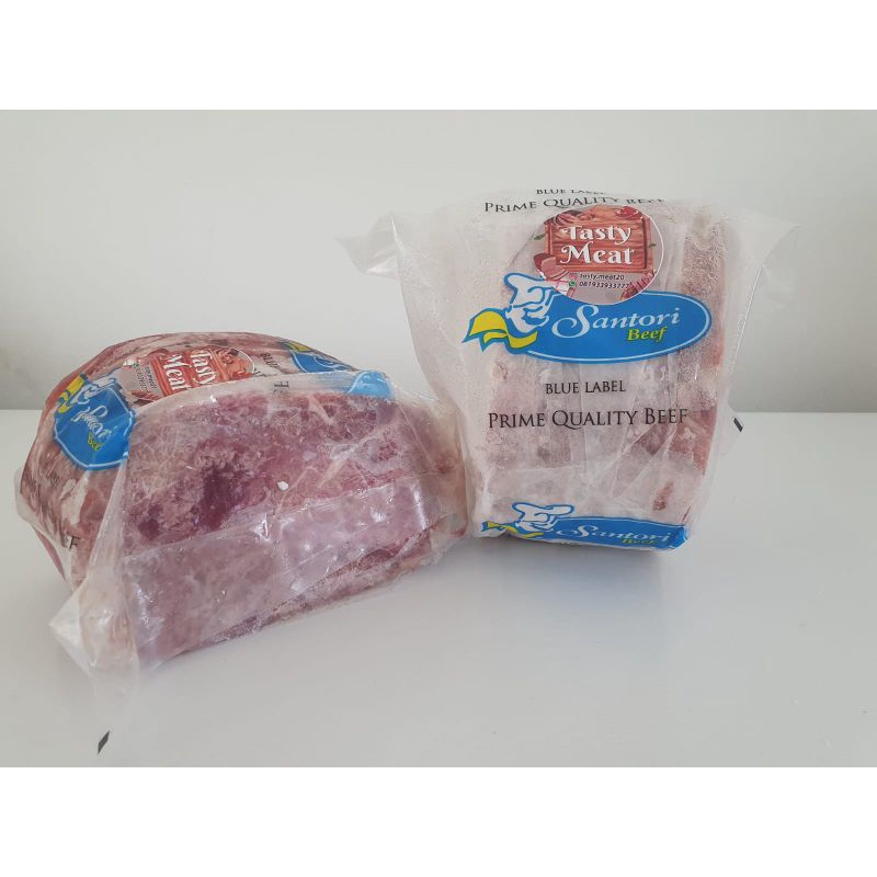 Jual Santori Blue Label Sirloin Wagyu Steak | Shopee Indonesia