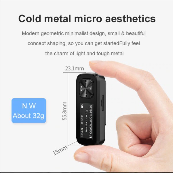 Jual MP3 Player 32GB IC Recorder FM TUNER OTG Sports Clamp - Philips ...