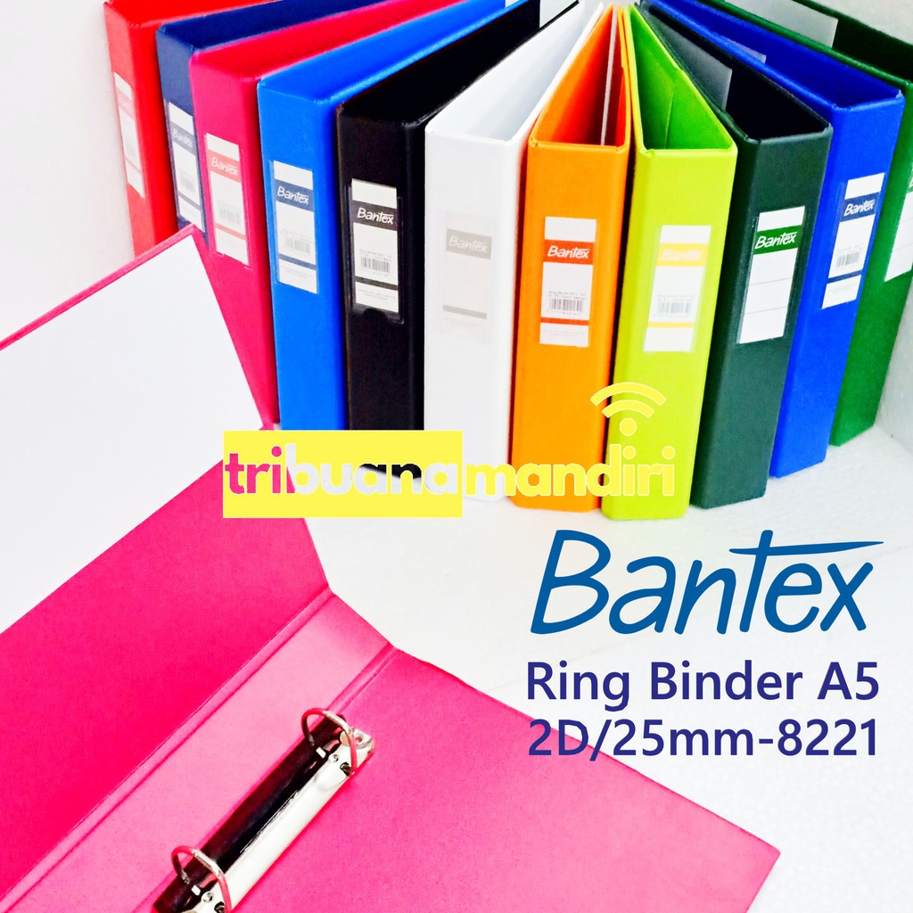 Jual Ring Binder Bantex Ukuran A5/2D-25mm | Shopee Indonesia
