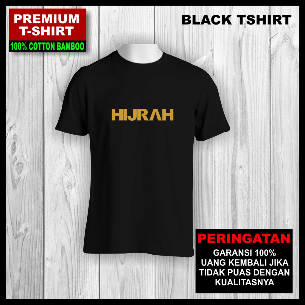Jual Kaos dakwah islami keren Muslim Distro Premium Hijrah Ukuran S ...